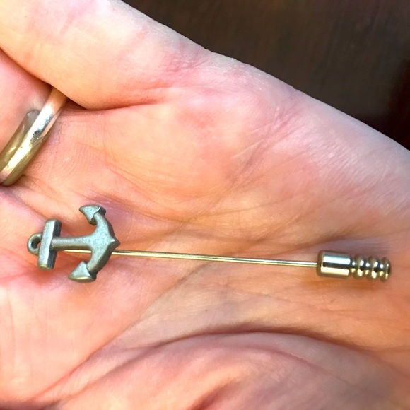 Jewelry | Vintage Anchor Stick Pinlapel Pin | Poshmark